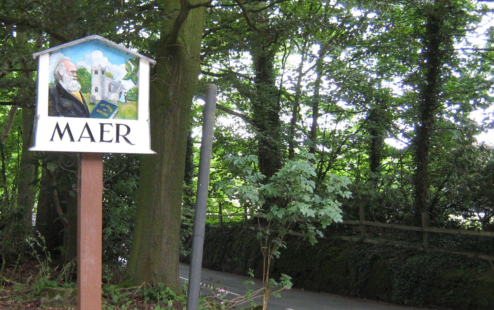 Staffordshire Photo: Charles Darwin at Maer