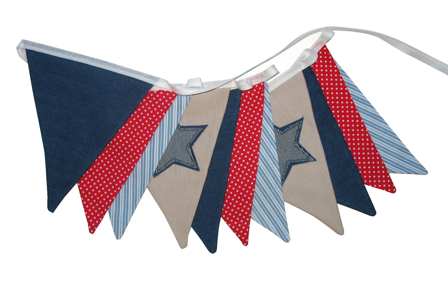Merry-Go-Round Handmade: 'BOYS Star Flag Bunting' has made front page ...