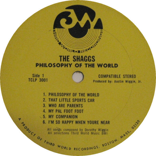 History's Dumpster: Philosophy of The World by The Shaggs (Third World ...