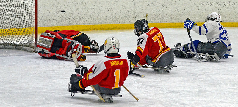 Tom Kelly IV - Recent Works: Youth disabled sled hockey tournament