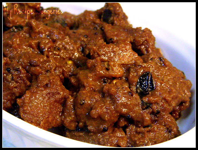 My Recipe Congeries: Mutton Masala