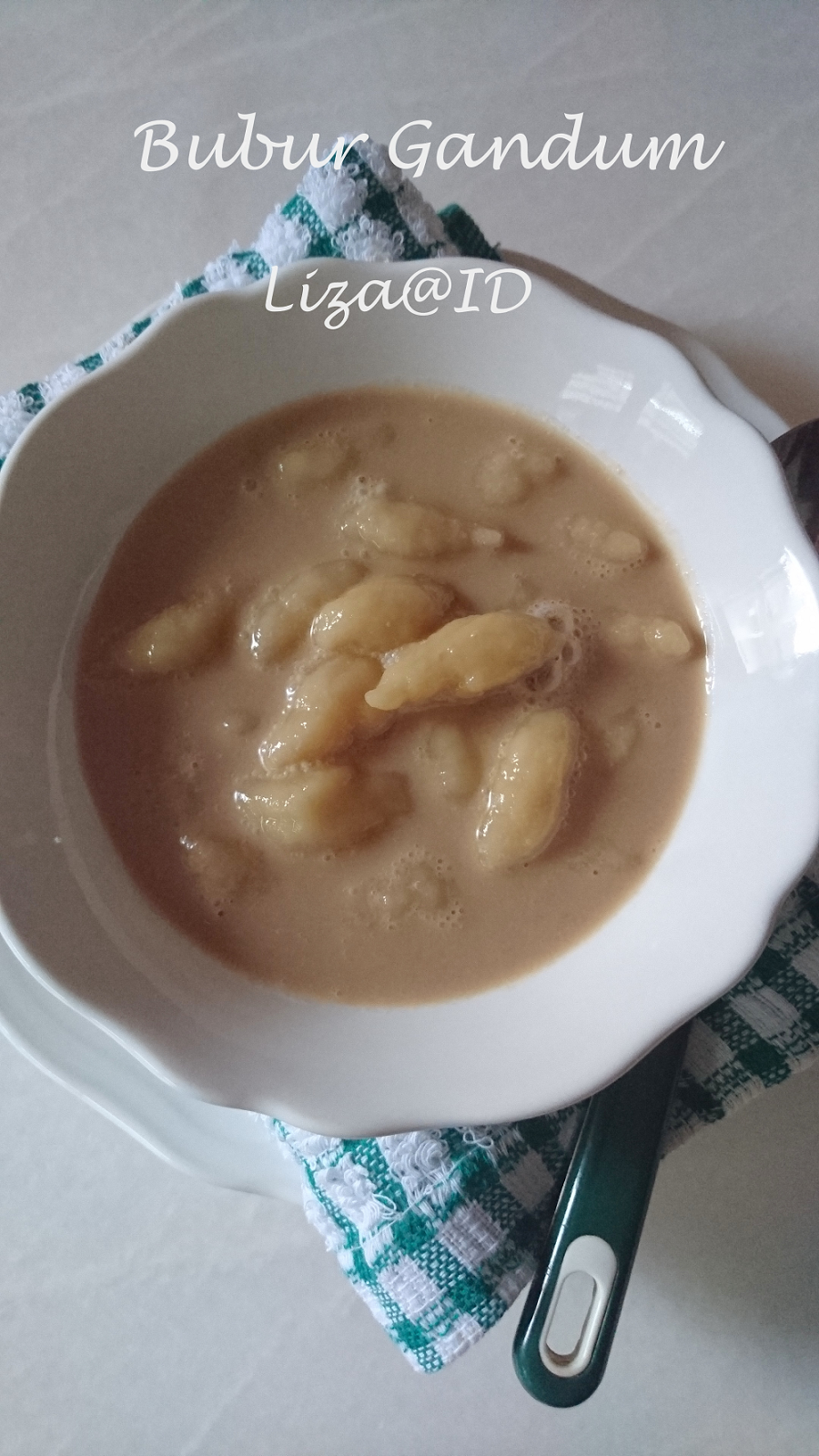 INTAI DAPUR: Bubur / Pengat Gandum...