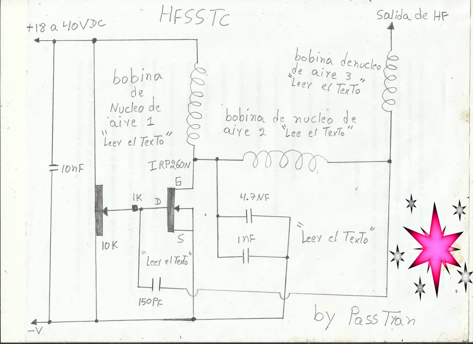 Ponyelectronica : bobina de tesla HFSSTC " high frequency solid state ...