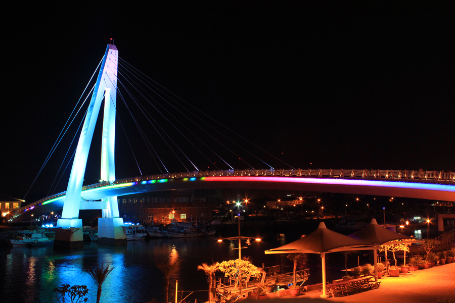 Danshui Lover's Bridge and Fisherman's Wharf @ Taiwan