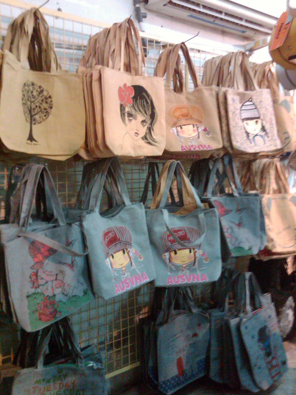 Canvasology: Tas Kanvas Gambar - Picturized Canvas Tote