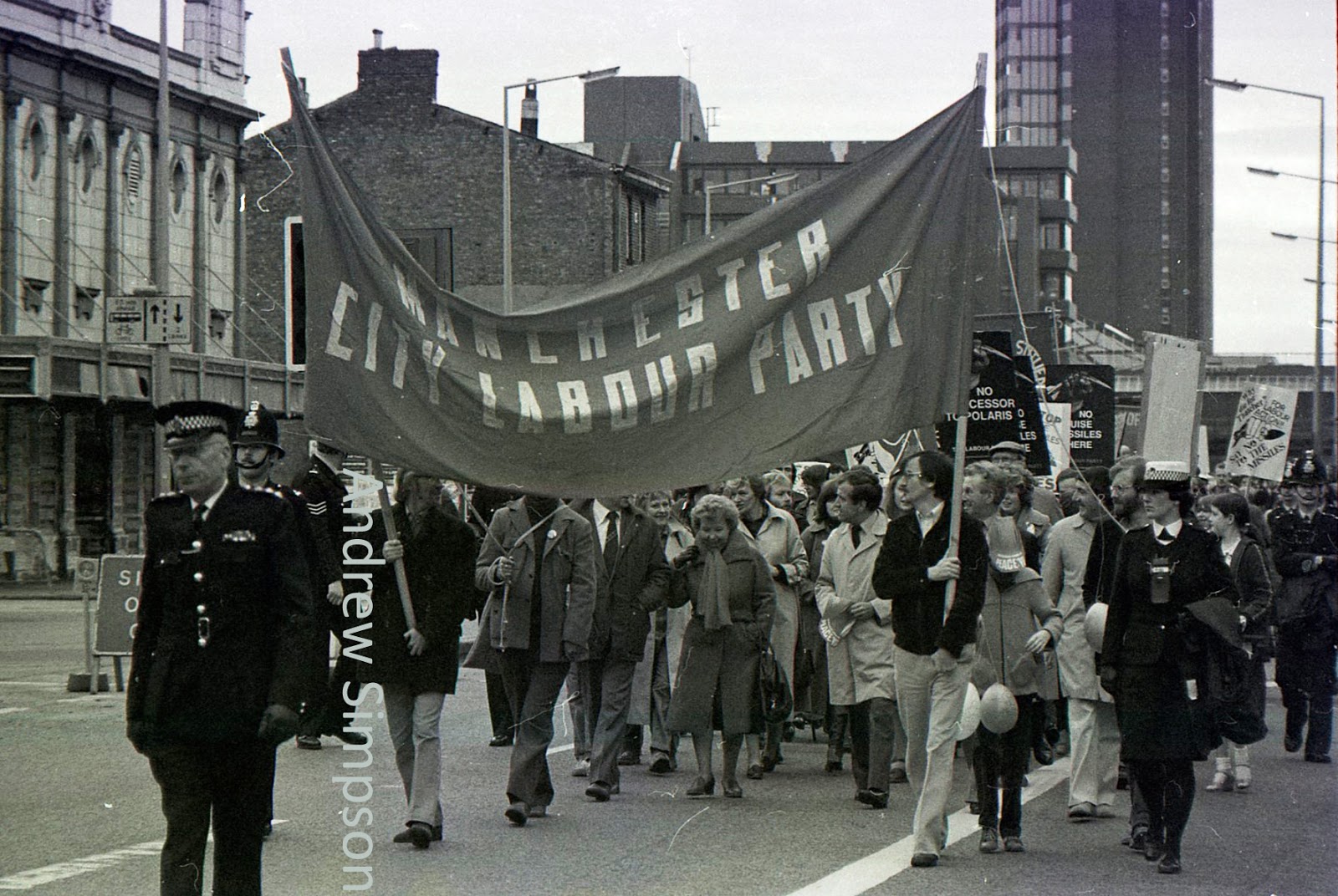 Andrew Simpson: October 24th 1981 ...... a banner, a cause and a march ...