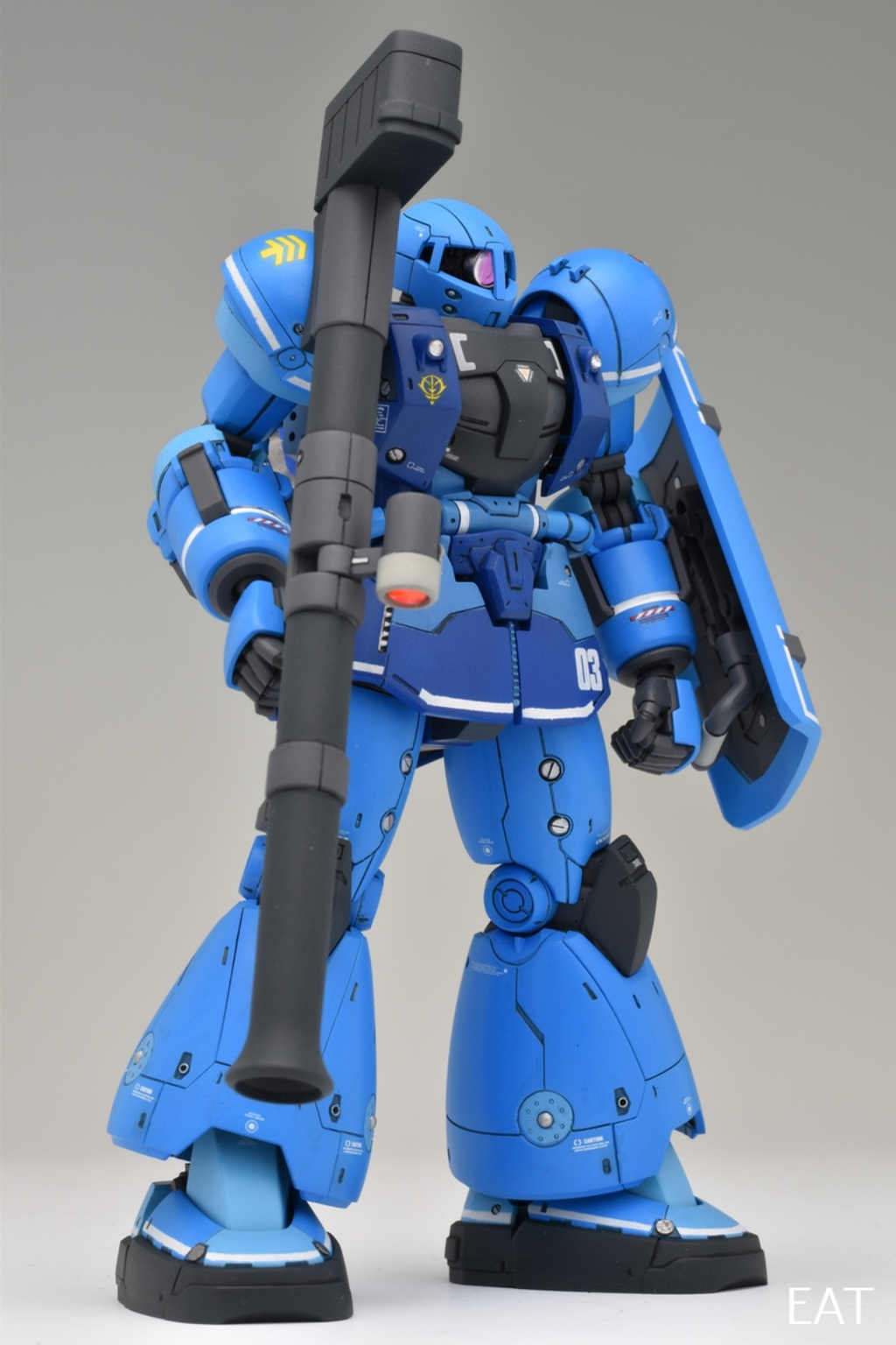 Custom Build: HG 1/144 YMS-03 Waff [Ramba Ral Color]
