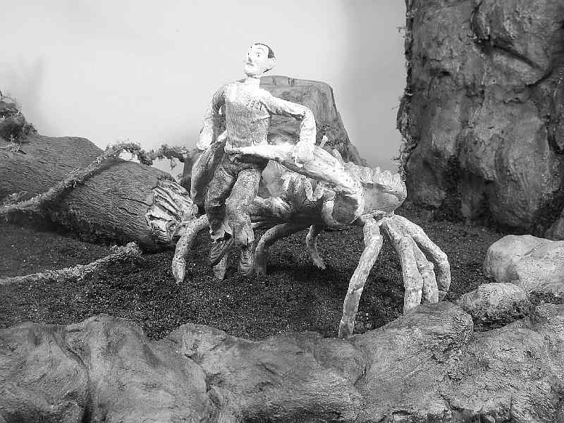Blacknick Sculpture: Kong Spider Pit Finished