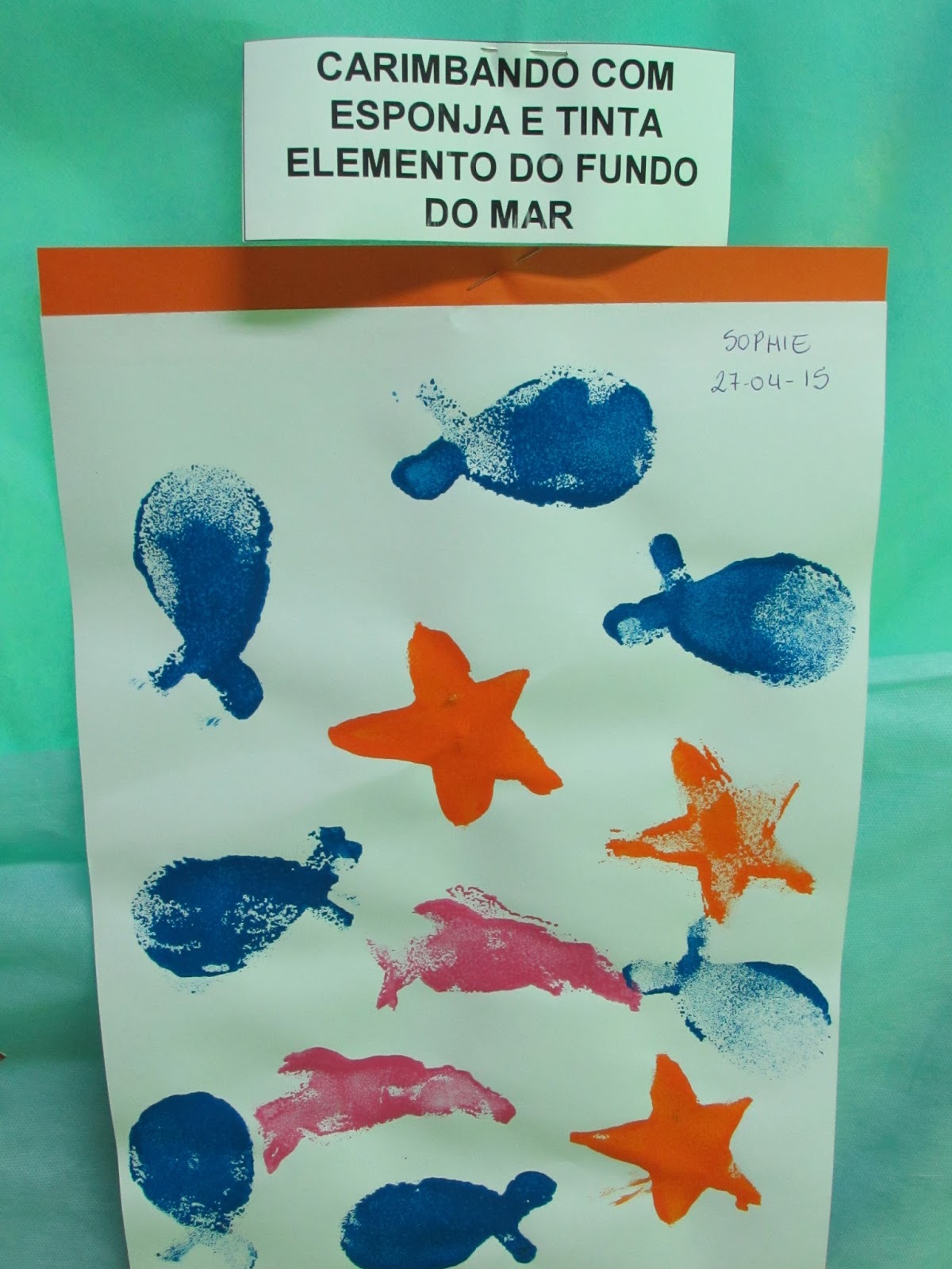 Educação Infantil - Profª Karine da Luz: Projeto: Fundo do mar Ed ...