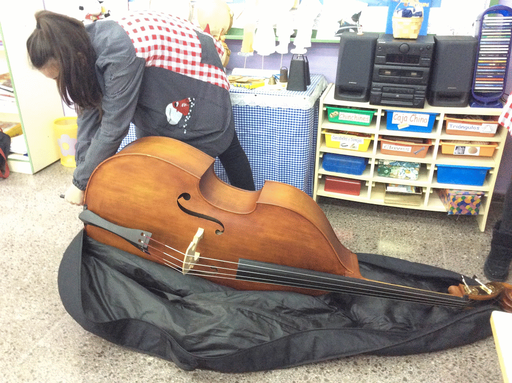 Hoy enseño yo: El Oboe y El Contrabajo | L´andariega musical
