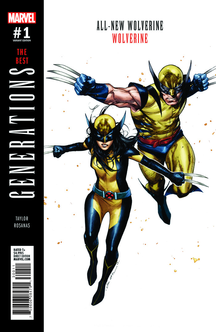Novas capas divulgadas de Marvel: Generations ~ Universo Marvel 616