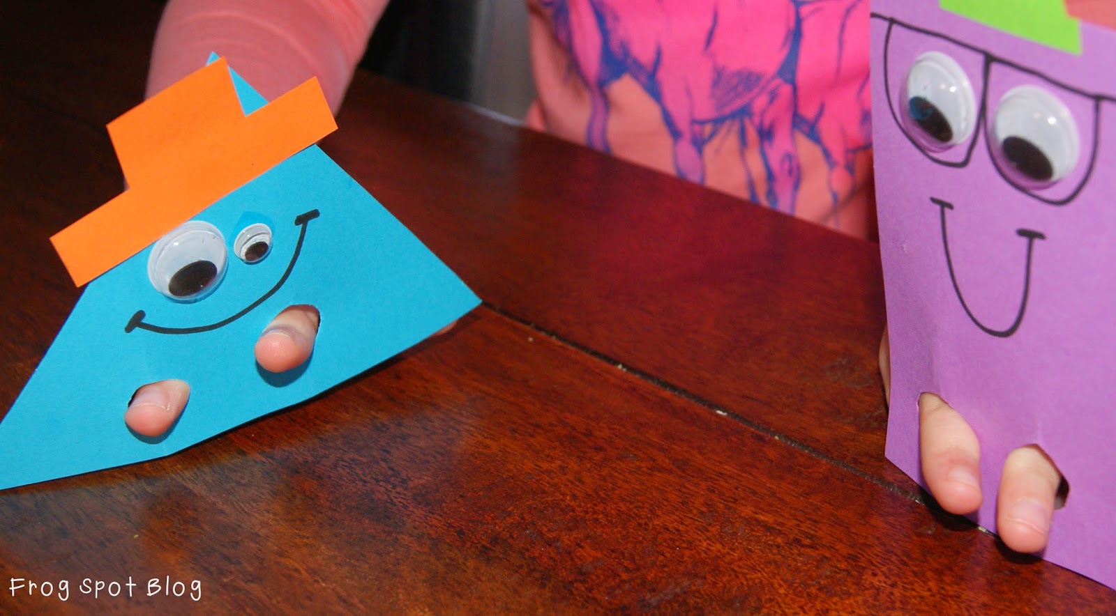 2D Shape Puppets | From the Pond