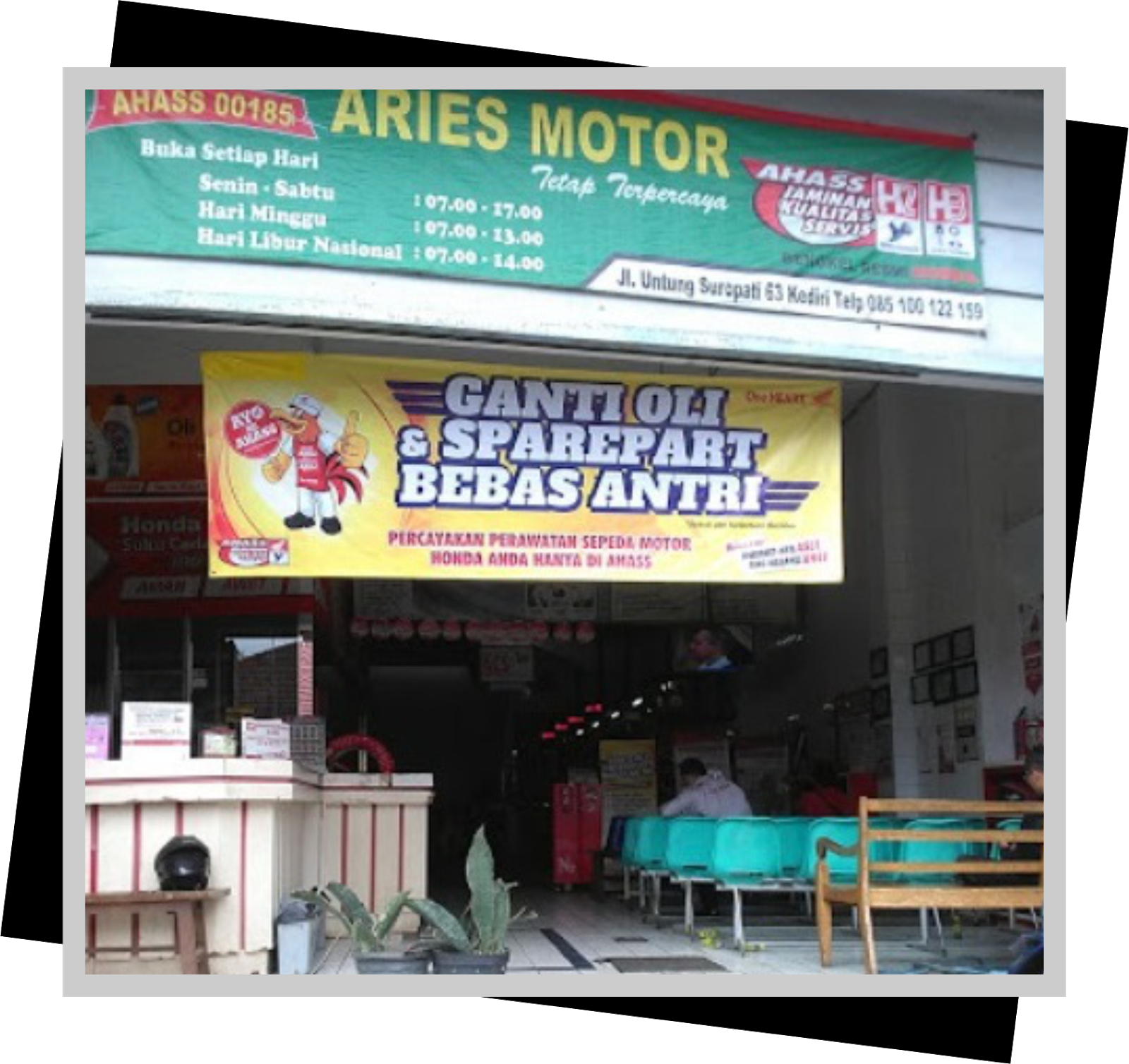 AHASS ARIES MOTOR KEDIRI | ARIES MOTOR HONDA