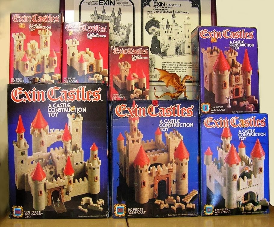 EXIN CASTILLOS ¡ EL JUGUETE QUE HACE HISTORIA ! ... para construir mil ...