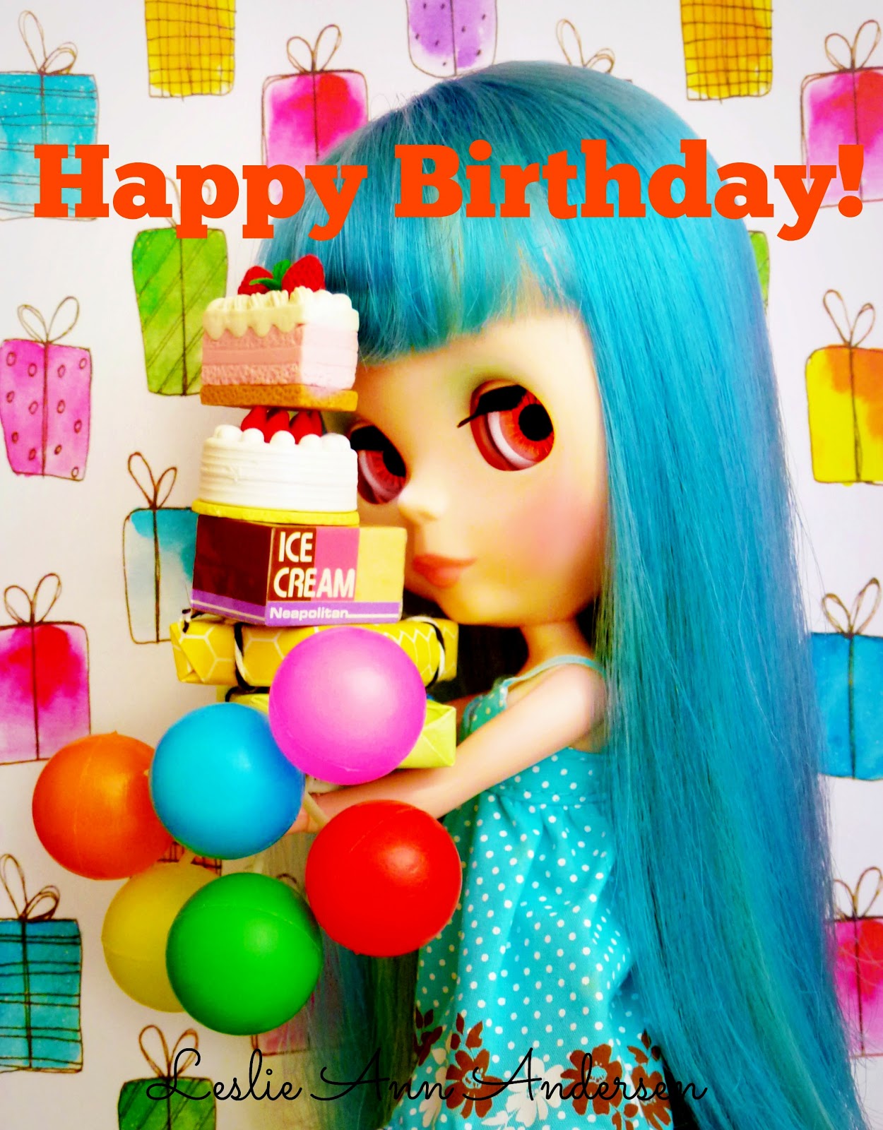 Blythe Happy: Happy Birthday!