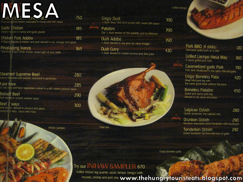 The Hungry Tourist Eats: Mesa