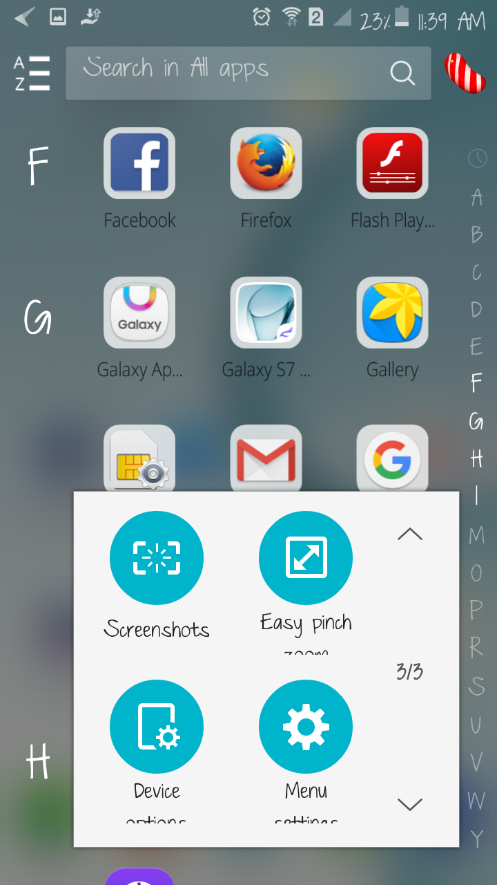 Samsung Galaxy J7 Screenshot using Assistant Menu - Sari-Sari Store Diaries