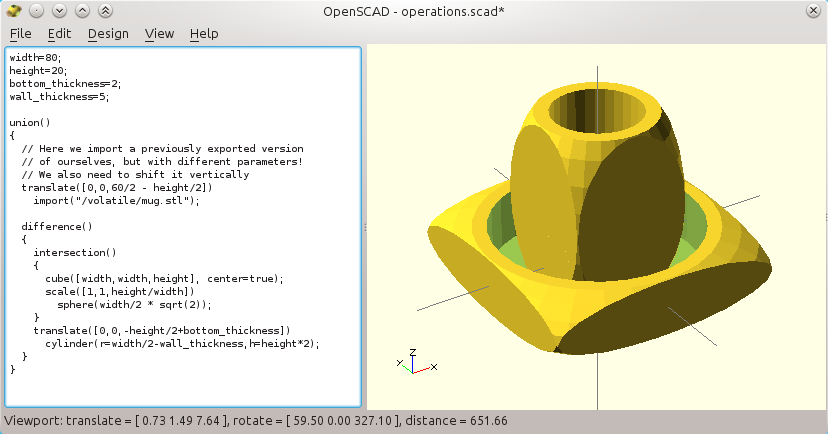 3D printer improvements: How to use Openscad (2): variables and modules ...