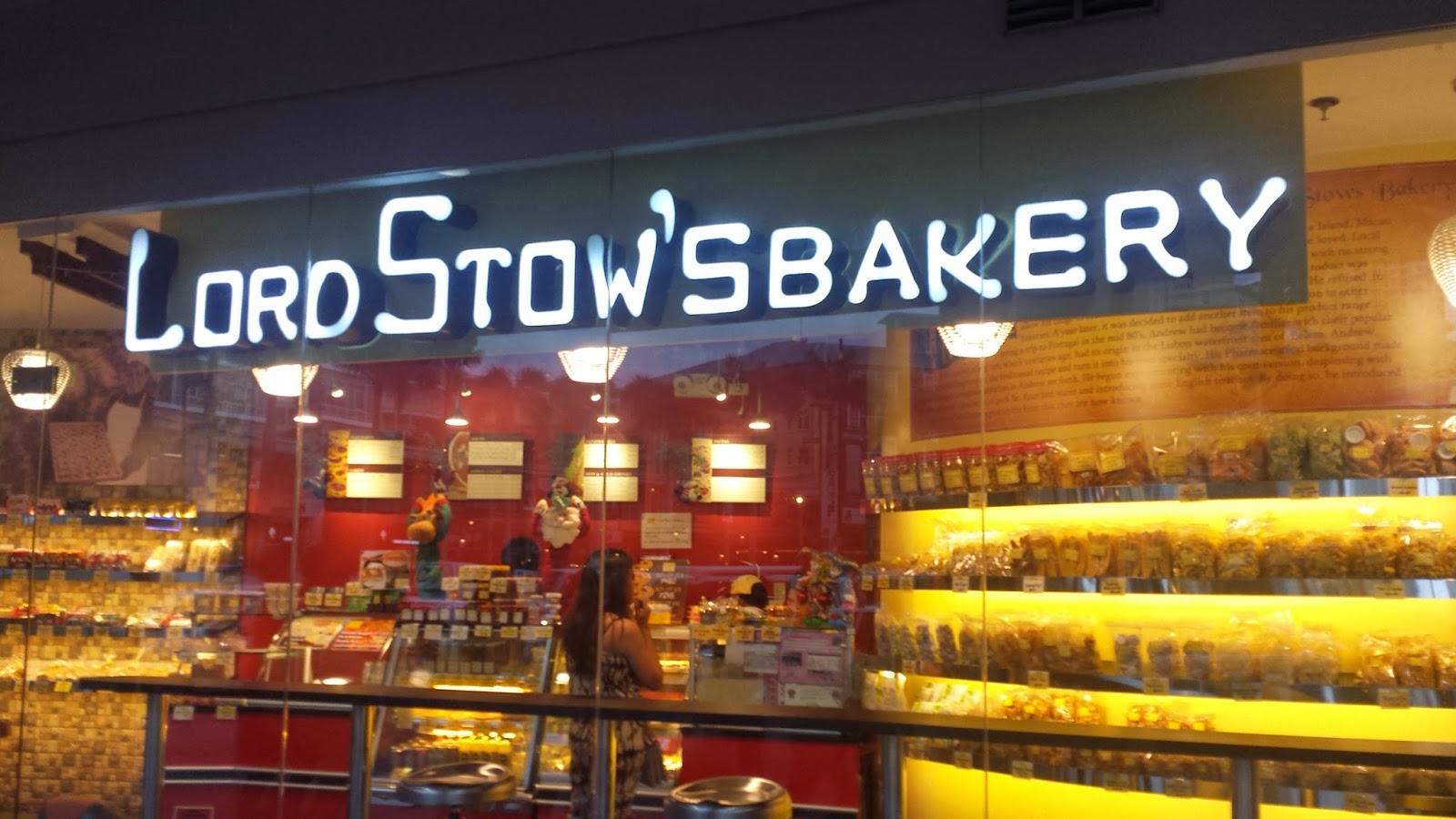 Lord stow's bakery - Egg tart.