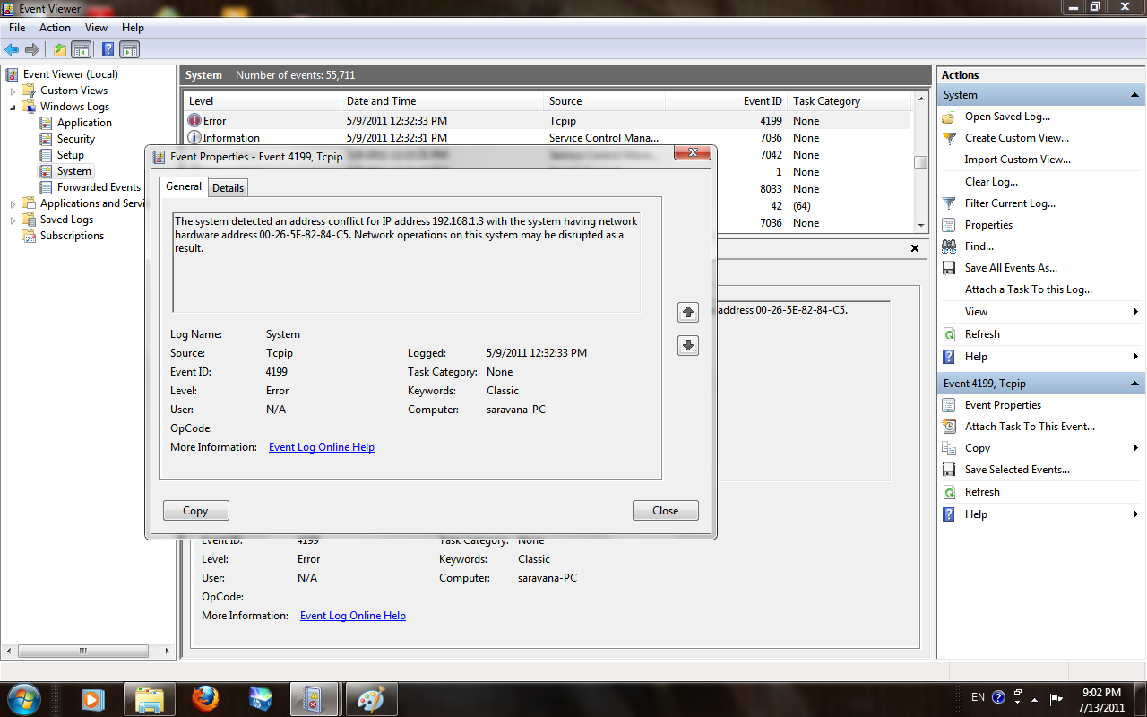 Troubleshooting Windows Errors And Solutions Tcpip Ip And Hardware Address Conflict 6279