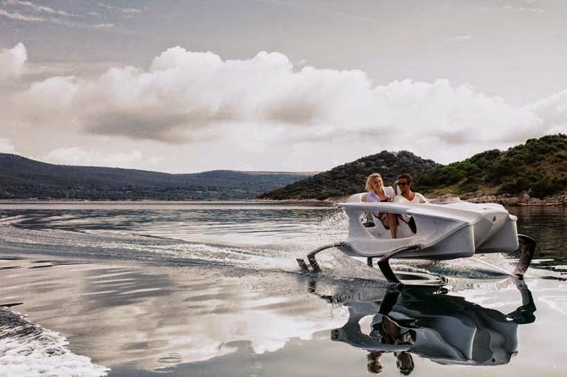 Tecnoneo: Quadrofoil hydrofoil electric watercraft Q2