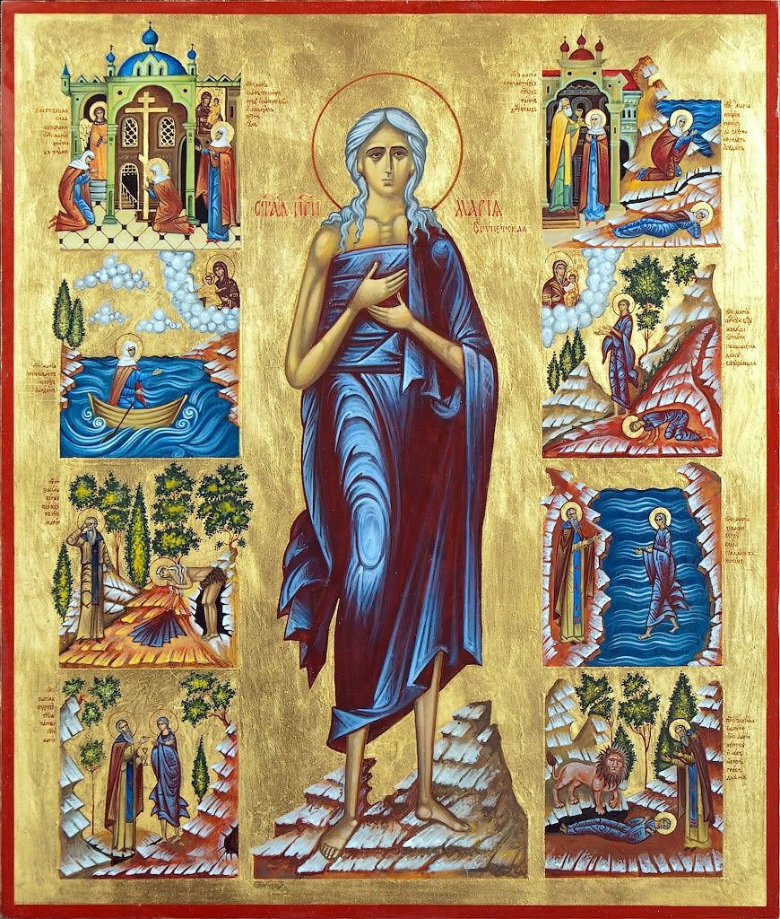 ORTHODOX CHRISTIANITY THEN AND NOW: Life of our Holy Mother Mary of ...