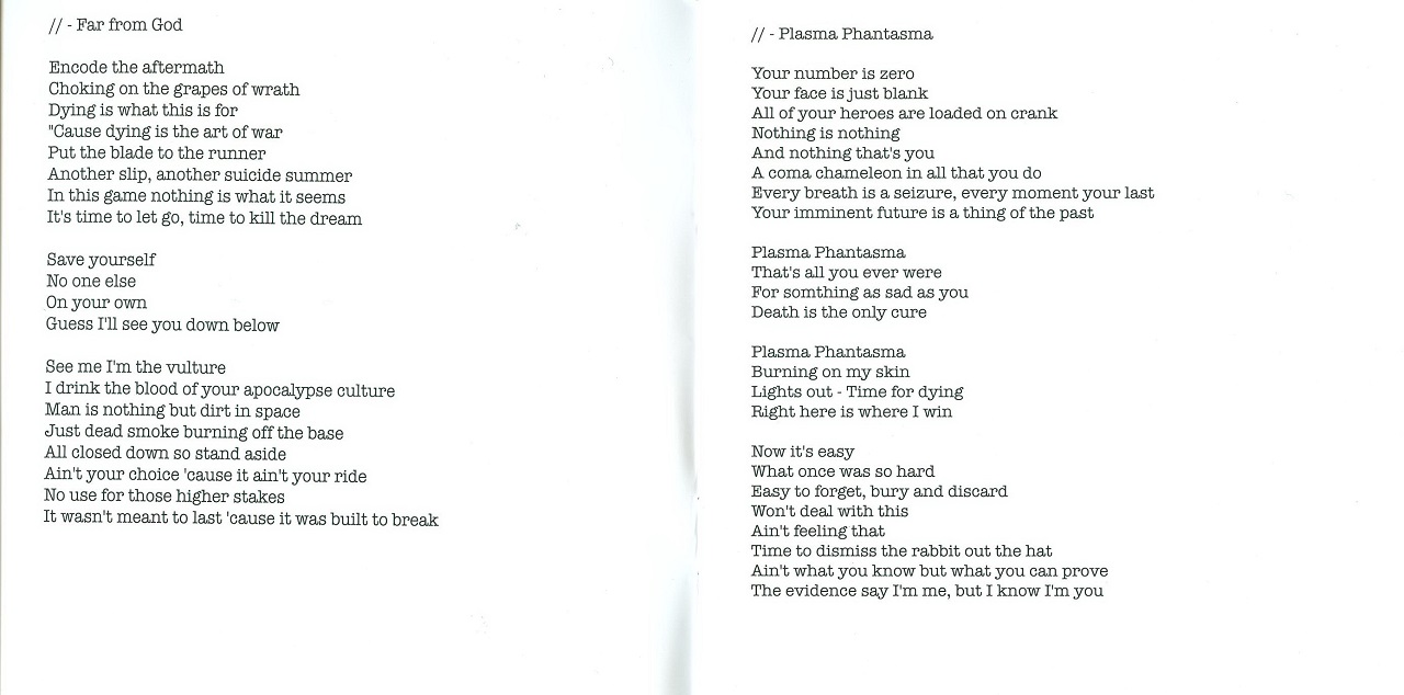 Cries from the Quiet World: Cemetary "Phantasma"