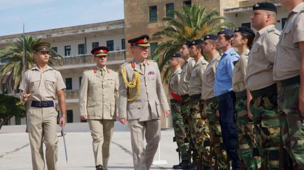 Exiled in Malta: Maltese Army training in UK