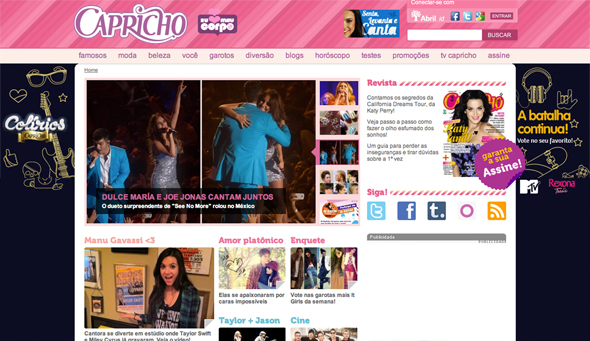 Fashion To Forever: Dica: Conhecendo mais a revista Capricho