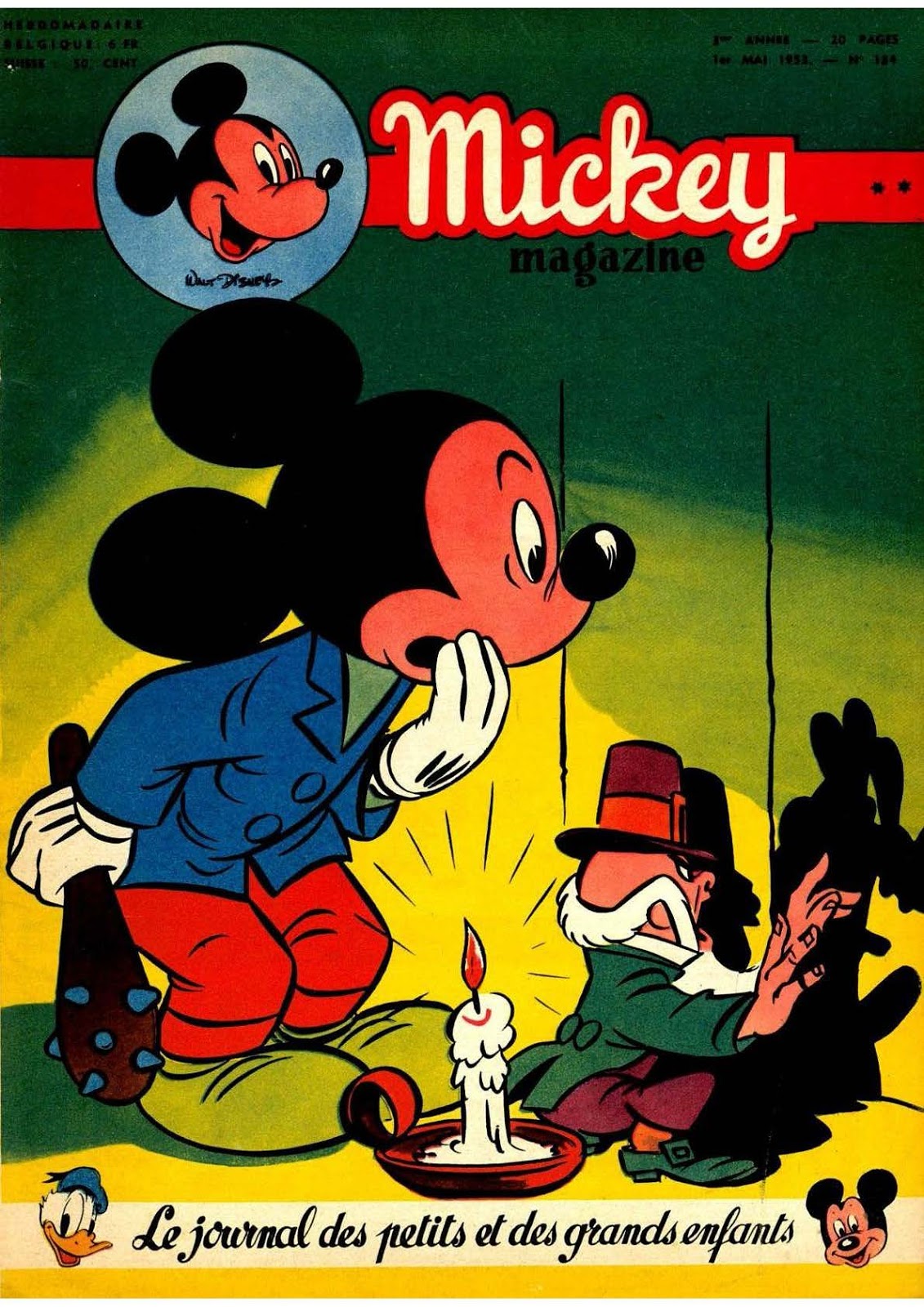 Le journal de Mickey: Mickey magazine 134
