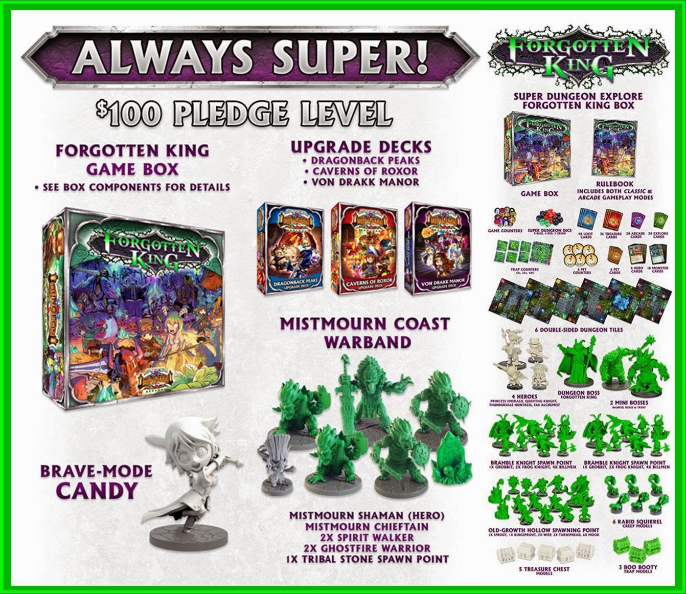 Hobby Before I Die!: Super Dungeon Explore - Forgotten King Kick Starter