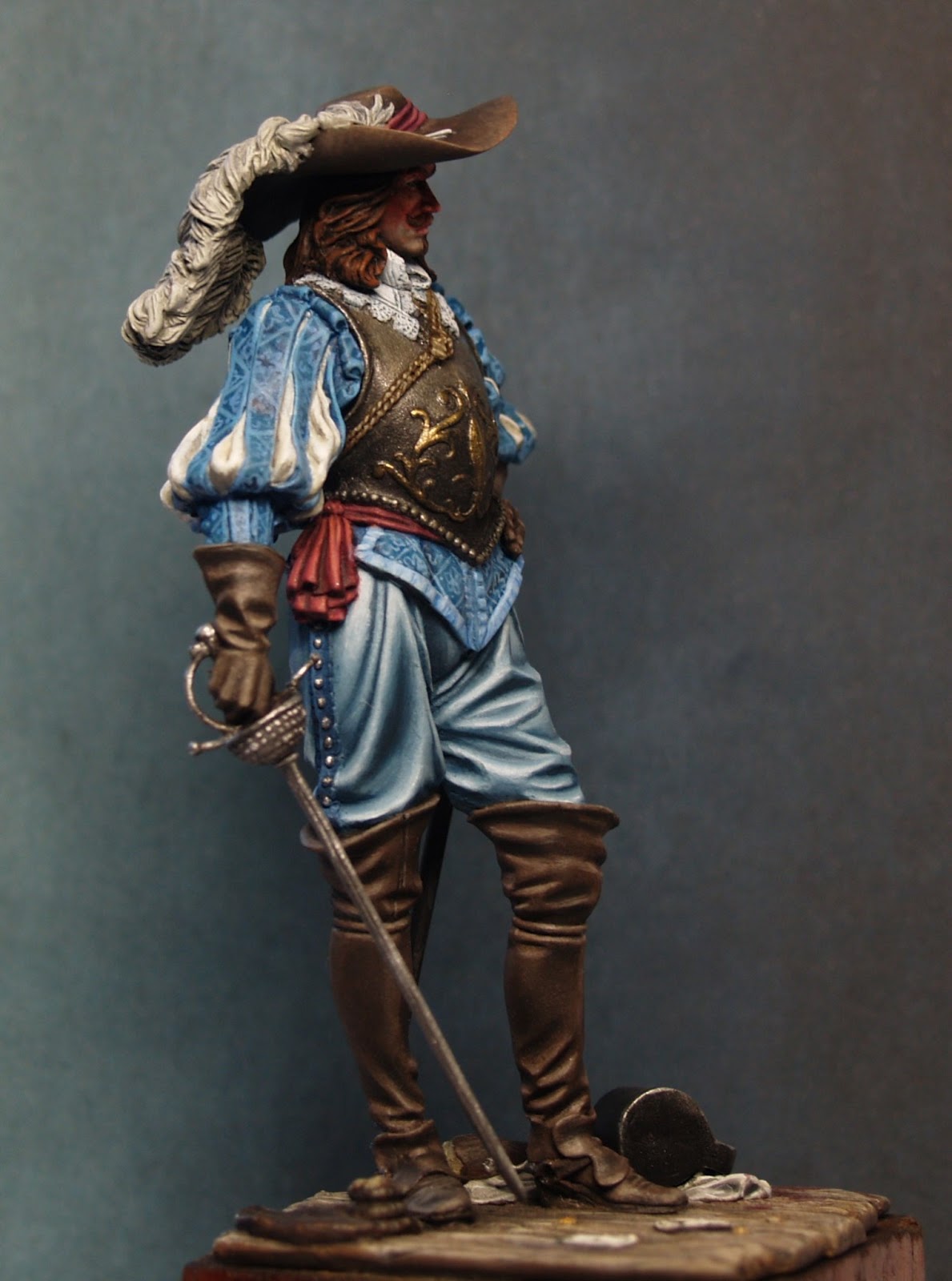 Miniatures, Paint and History: Spanish Noble XVII 75mm Romeo (Update IV)