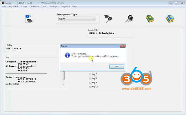 CGDI BMW CAS3 CAS4 All Keys Lost without DME ISN - Auto Diagnostic Tool ...