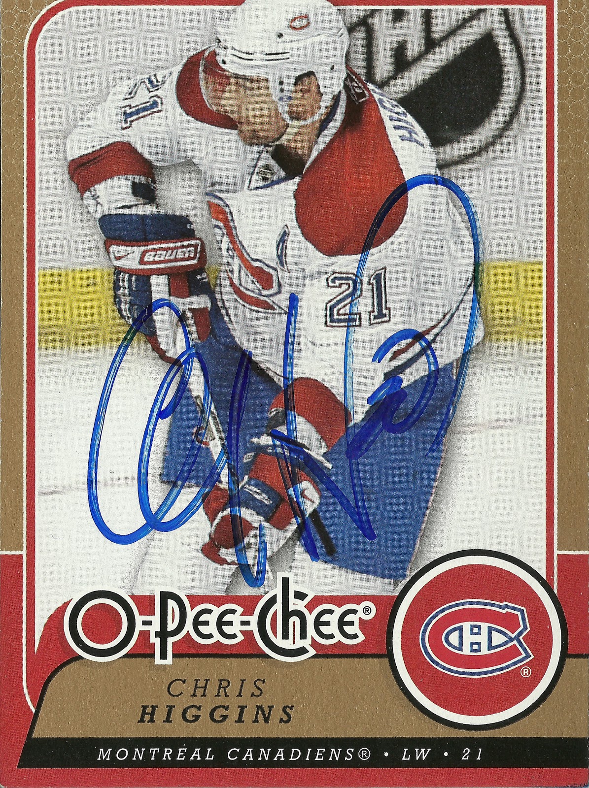 Michael's Hockey TTM: Chris Higgins