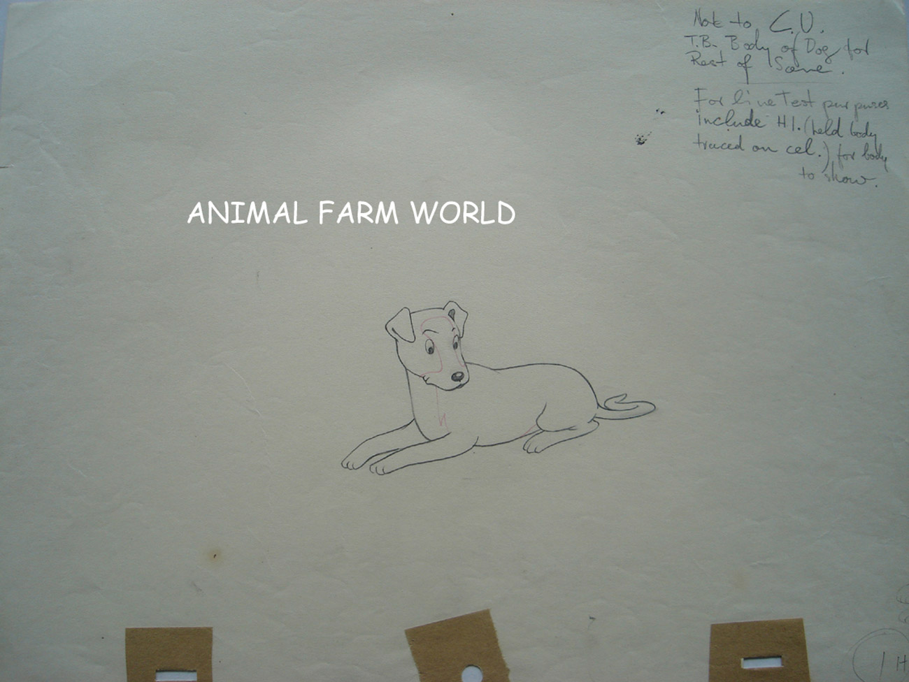 Living Lines Library: Animal Farm (1954) - Production Drawings > Animals