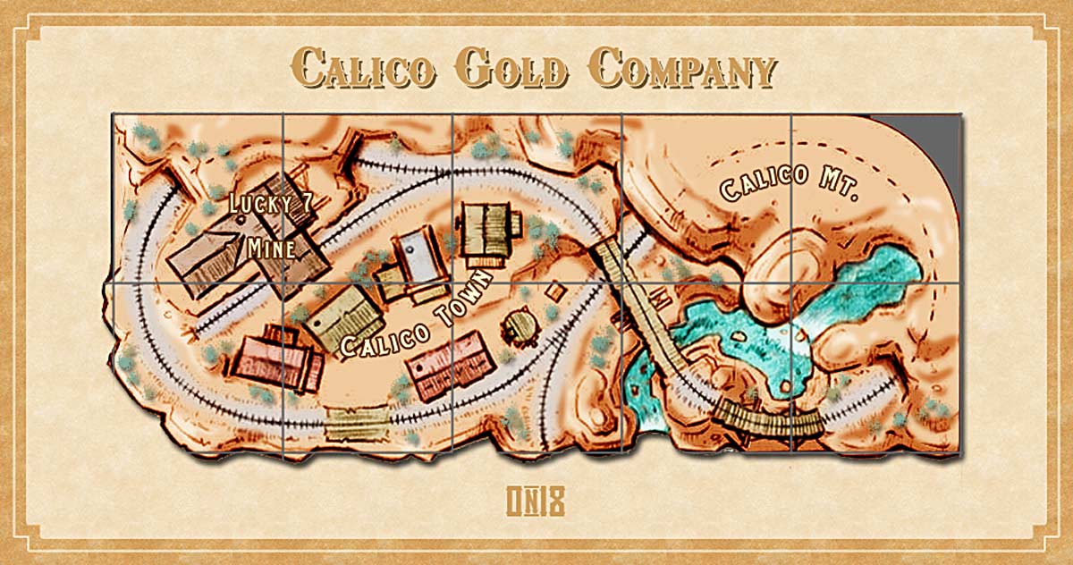 Thunder Mesa Mining Co.: Planning Calico: A Portable On18 Layout