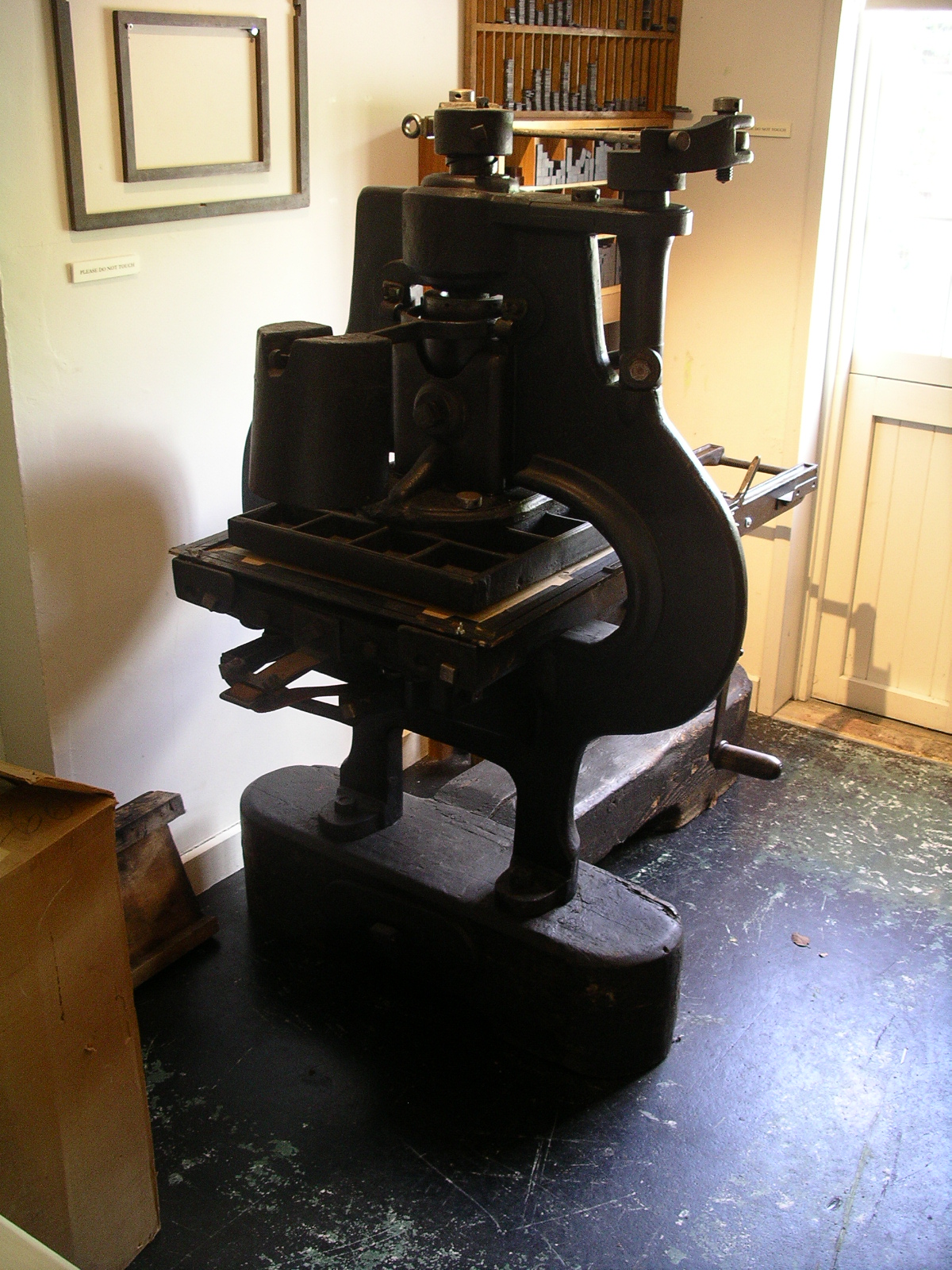 Tom Paine Printing Press: VISIT TO STANHOPE PRESS AT DITCHLING MUSEUM