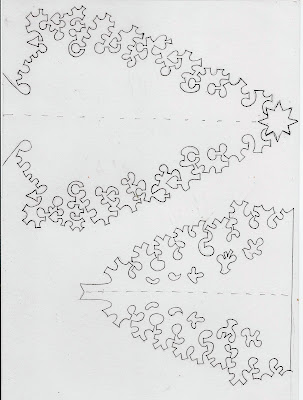 JoZart: Paper Cut Trees & Baubles