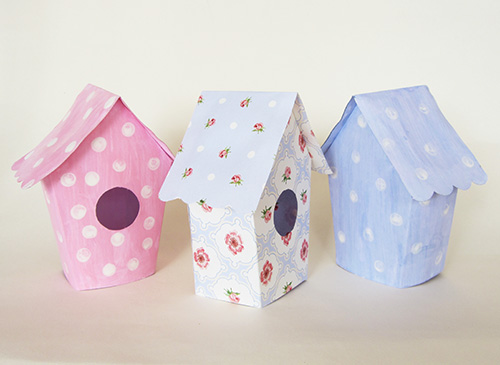 JDailyTrends: How to Make a Cardboard Birdhouse