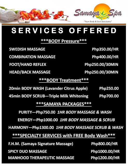 Samaya Spa: Packages & Pricing