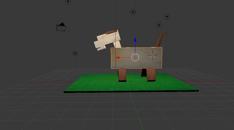 Membuat model hewan Anjing dan Capung