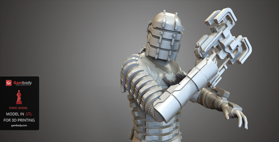 Dead Space-Isaac Clarke 3D Model | Static Figure | 3D Printing Designs