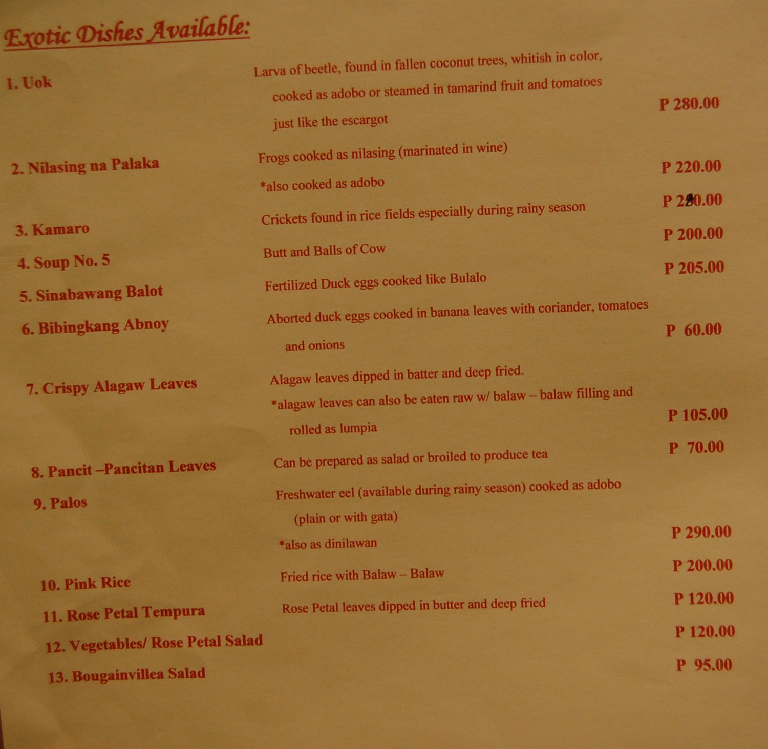 Everything Beautiful: Balaw Balaw Restaurant