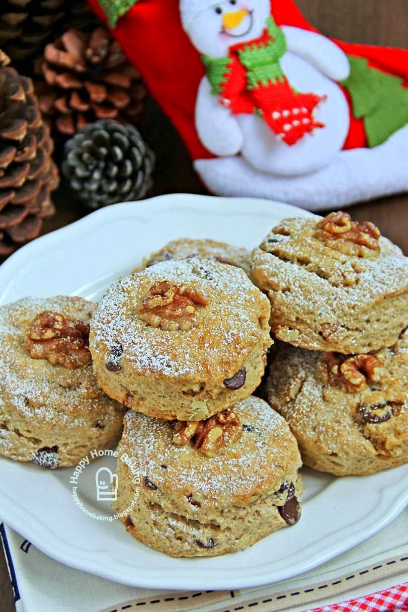 Happy Home Baking: Christmas Scones