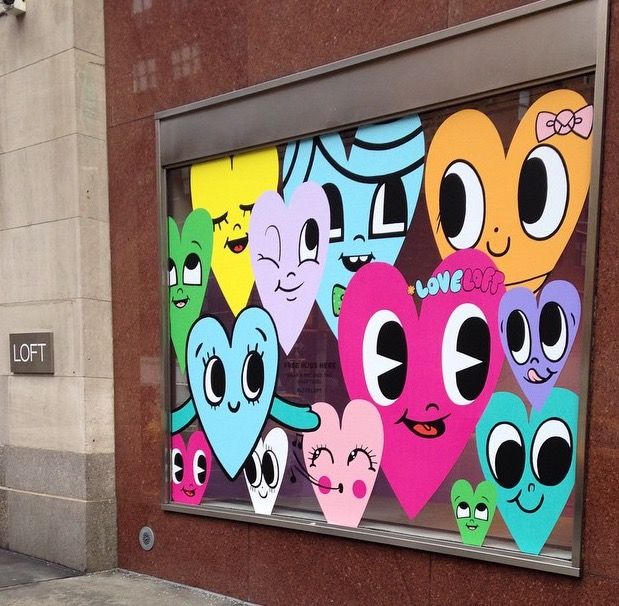 Cassie Stephens: In the Art Room: Happy Hearts Inspired by Chris Uphues