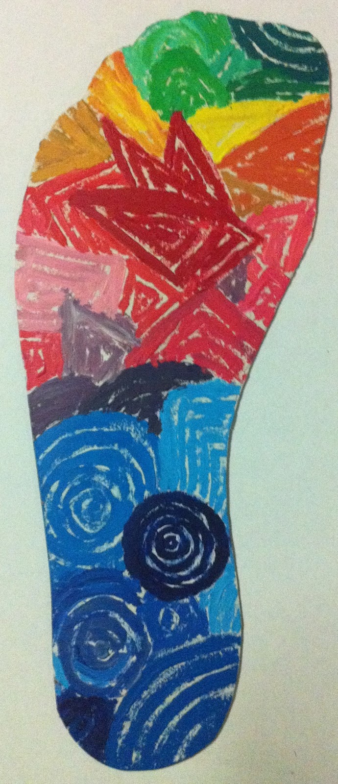 Creative / Chaos: Footprints