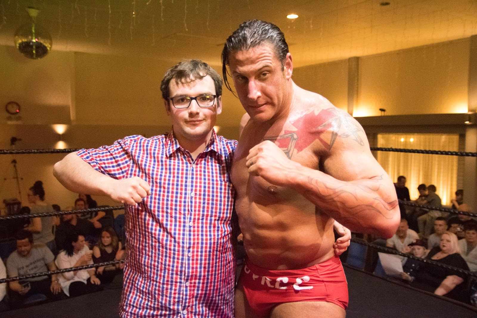 Rene's current destination: RENE DUPREE IN UK'S HOPE WRESTLING EVOLUTION