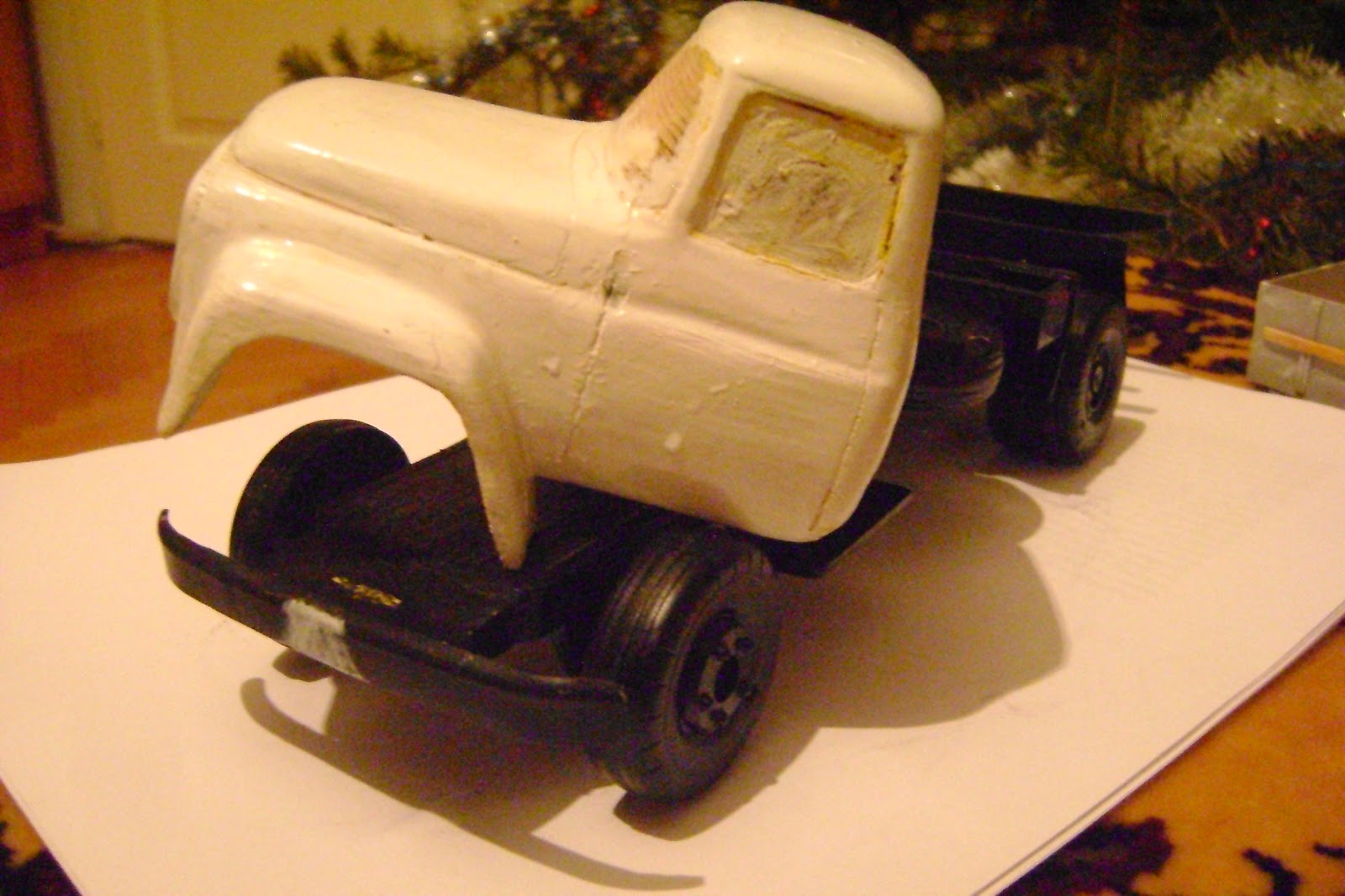 Carpati si Bucegi: Camion SR 113 in lucru(macheta)