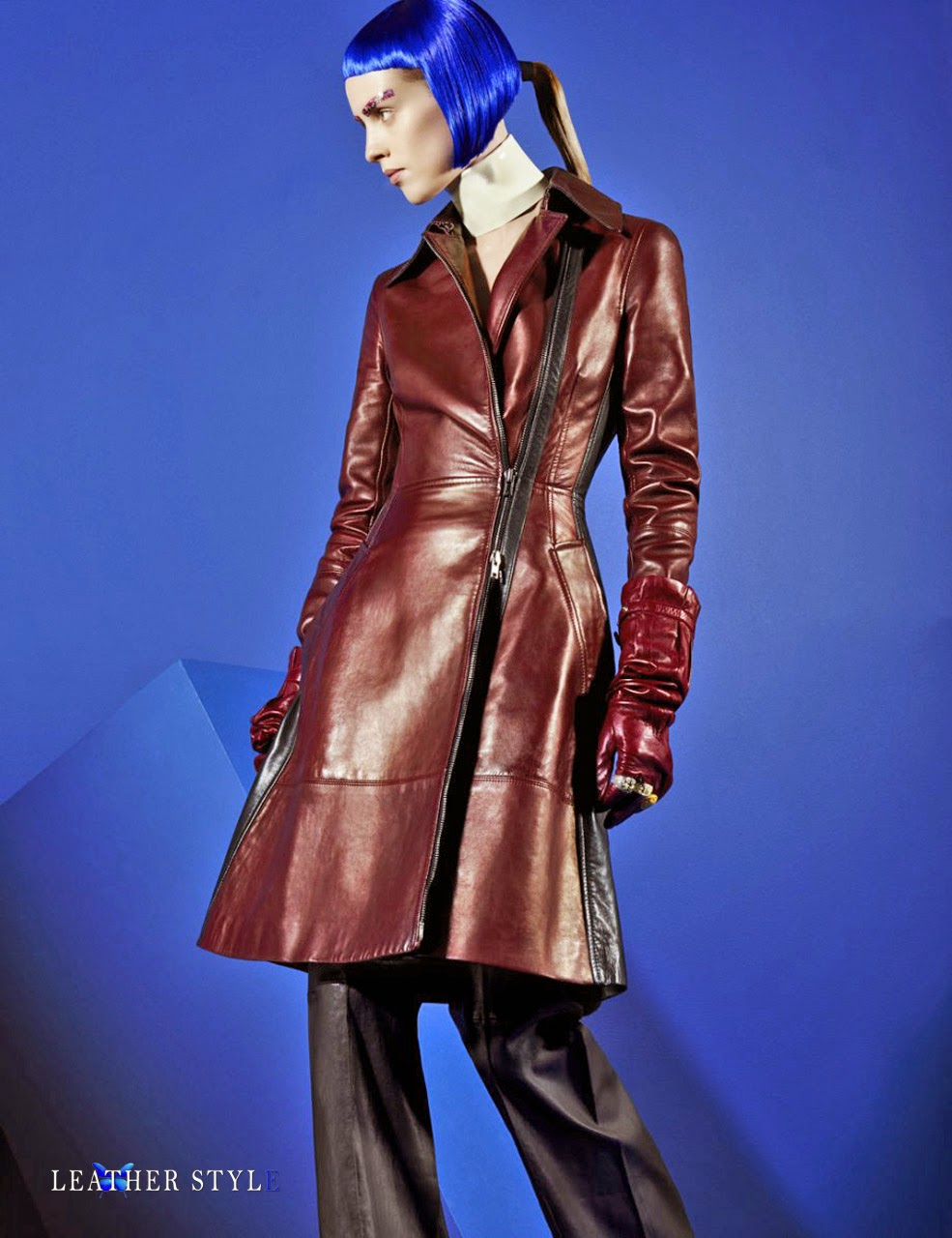 Leather style, latex couture, vinyl fashion: designers, photographers ...