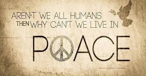 Humanity above religion.: Humanity over religion